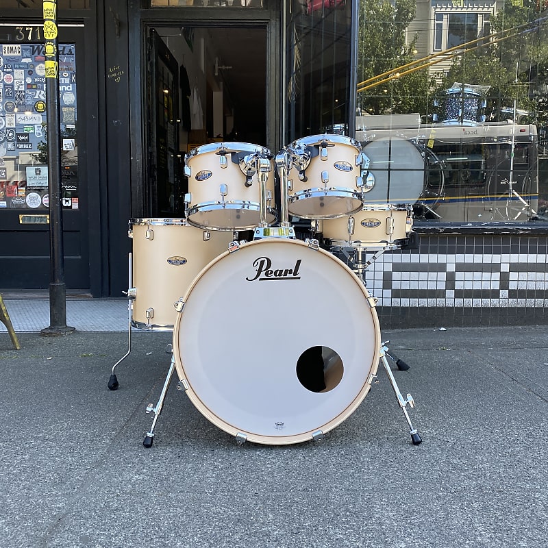 Pearl Decade Maple 10/12/16/22/14x5.5 - Satin Gold | Reverb