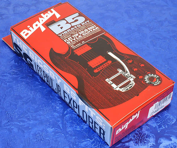 Bigsby B5 Vibrato Kit for Flat Top Hollow and Solid Body | Reverb