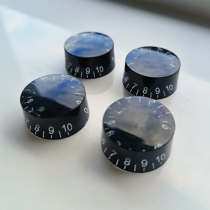 LP Guitar Knobs, Black | Reverb