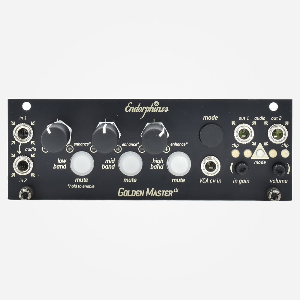 Endorphin.es Golden Master 1U Eurorack Synth Module | Reverb UK