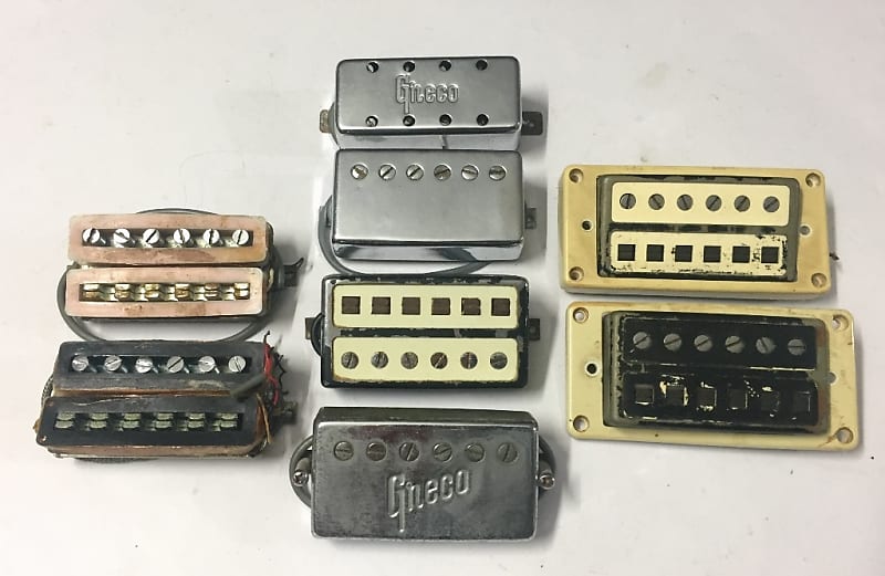 1970s Maxon pickup bulk lot DEAD require repair Magnaflux + | Reverb