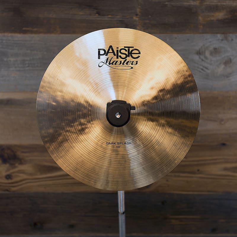 Paiste 10" Masters Dark Splash Cymbal | Reverb