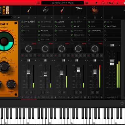 IK Multimedia Sampletank 4 SE Sample Based Workstation With | Reverb
