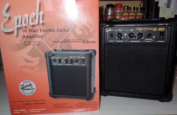 Epoch 10 watt Amplifier Gibson Black | Reverb