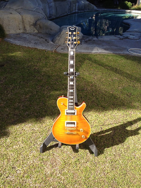 Dean EVO Premium c.2004 Amber Hand-crafted in Czech Republic | Reverb