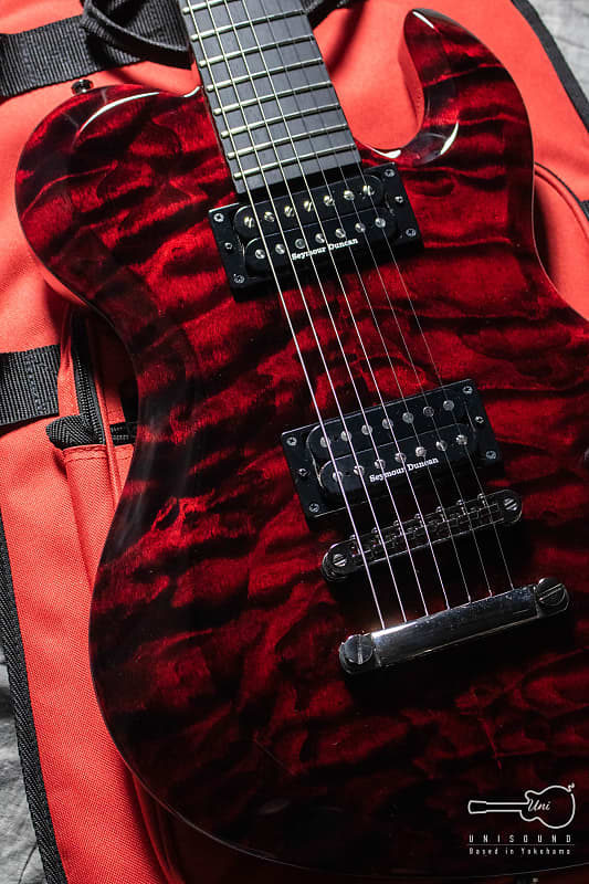 ESP E-DR-II-7st (DIR EN GREY Die Signature MODEL) - See Thru | Reverb