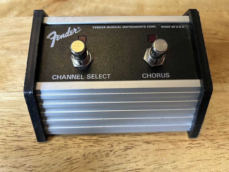 Fender FOOT SWITCH 2008 - black | Reverb