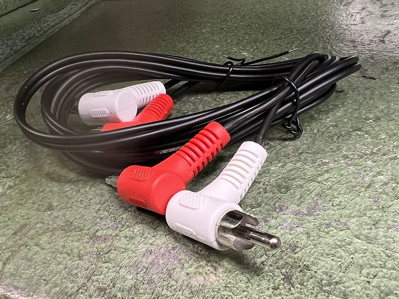 Tube Amp Reverb Tank RCA cable, 48" (120 cm) For Fender ®️ | Reverb