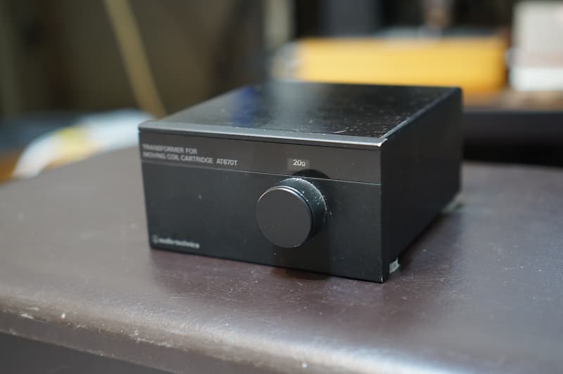 Audio-Technica AT-670T phono step-up transformer for MC | Reverb