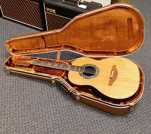 Vintage 1981 Ovation Custom Legend 1658 12-String Stereo | Reverb