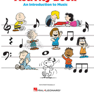 The Peanuts Music Activity Book | Reverb