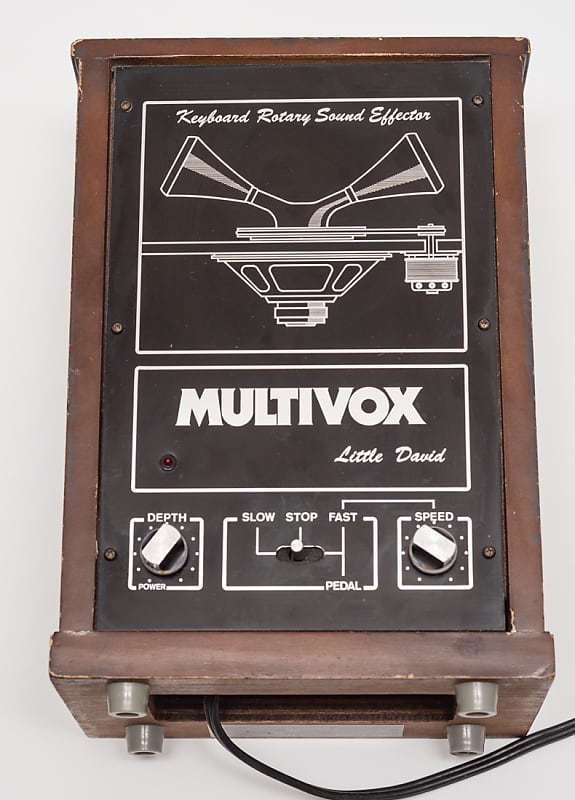 Multivox LD-2 Little David Keyboard Guitar Rotary Leslie | Reverb