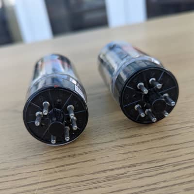 Ruby Tubes 6L6 (6L6GCMSTR) Matched Pair Valves for Guitar | Reverb UK