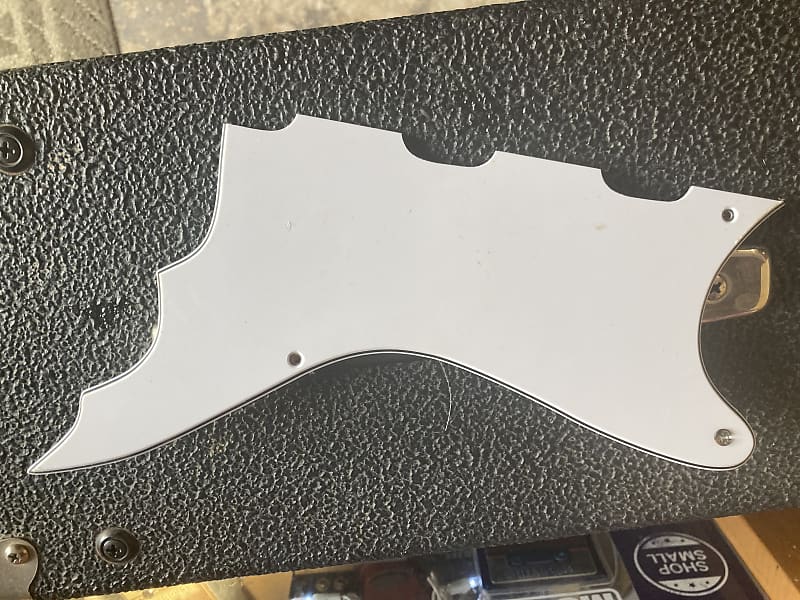 Unknown Kay Speed Demon K573 Repro Pickguard - White | Reverb