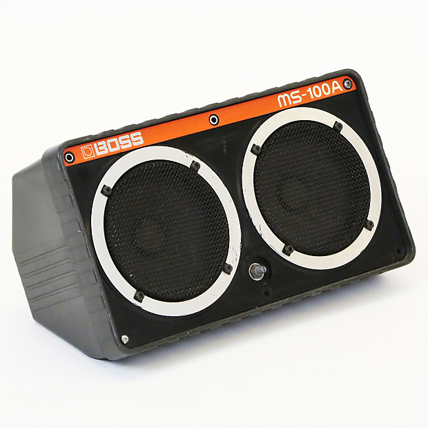 1985 Boss MS-100A Powered Speaker Monitor Amplifier - Very | Reverb