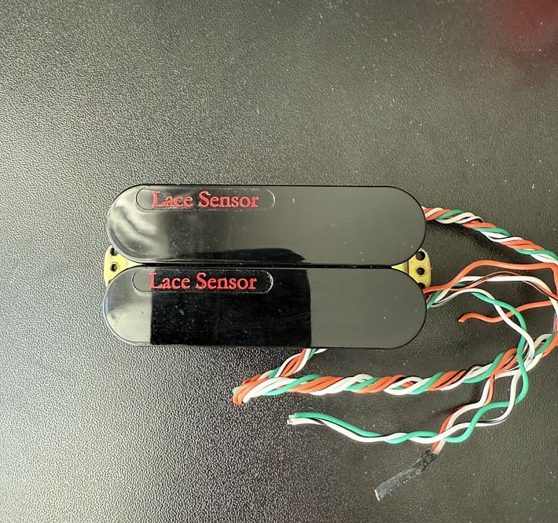 Lace Sensor Lace Sensor Red/Red Dually Humbucker 2024 - Black | Reverb