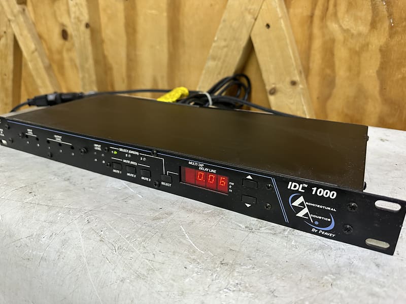 Peavey IDL 1000 Architectural Acoustics Multi Tap Delay Line | Reverb