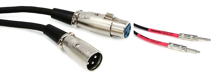 On-Stage Stands HW-MC12-20 Microphone Cable - 20 foot Bundle | Reverb