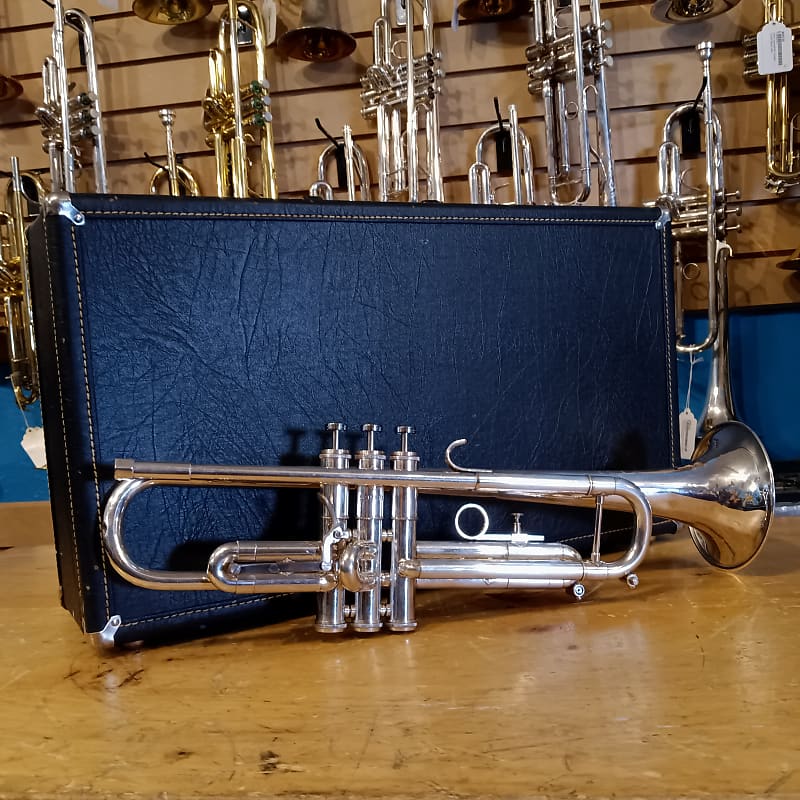 Getzen Eterna Severinsen Early-70s Silver Plated Bb Trumpet - | Reverb