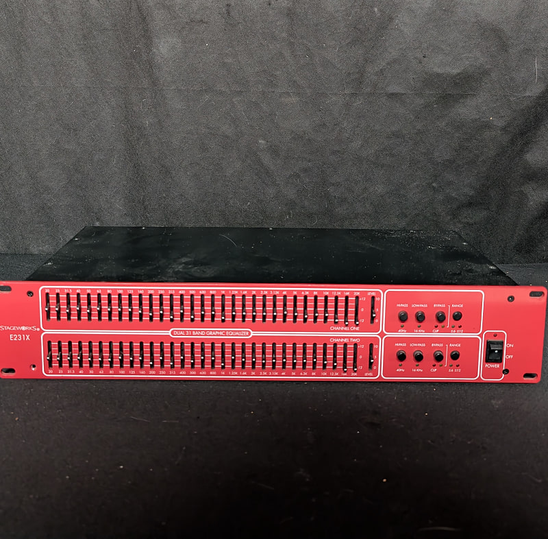 Stageworks E231X dual 31 band EQ 2000's | Reverb
