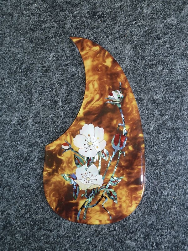 Geake Music MOP Acoustic Guitar Pick Guard 2023 - Tortoise / | Reverb