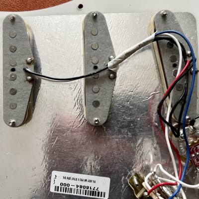 Fender V-Mod II Stratocaster pickups set 2021 Aged White | Reverb