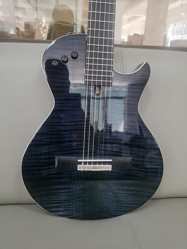 Smiger Classical Silent Nylon guitar like Godin Yamaha 2023 | Reverb