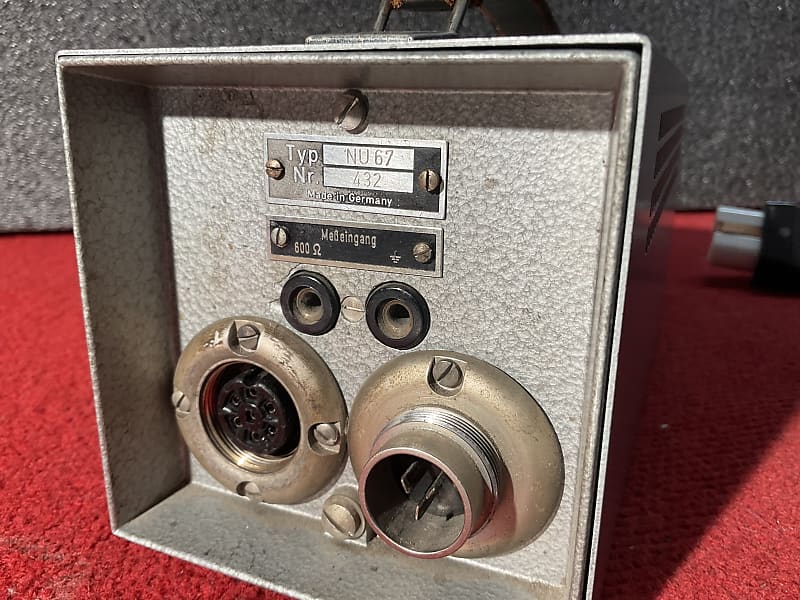 Neumann NU67 #432 PSU U67 TUBE MIKROFON VINTAGE | Reverb