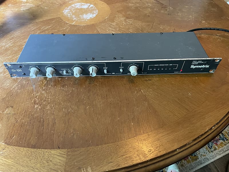 Symetrix CL-150 Fast RMS Compressor Limiter - Vintage Gray | Reverb