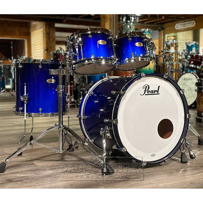 Used Pearl Reference One 4pc Drum Set Kobalt Blue Fade | Reverb