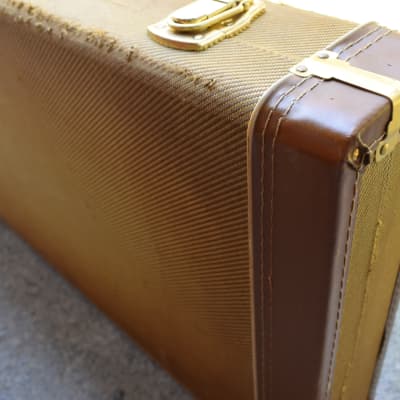 RIVER RELICS Heavy Relic Lacquered Tweed Hardshell Guitar | Reverb