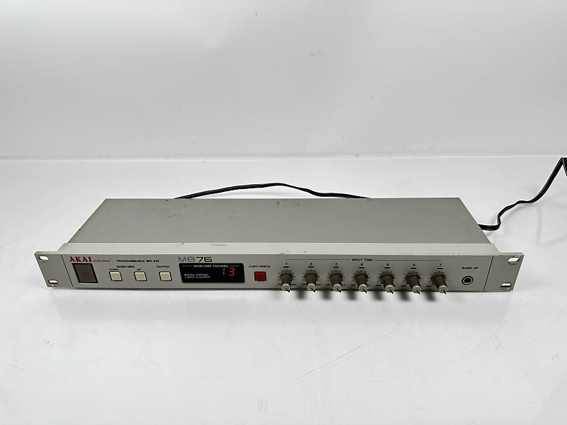 Akai MB76 Midi Operated Analogue 7x 6 Mixer | Reverb