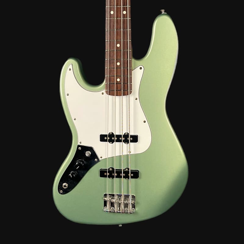 Fender 2001 MIM Standard Jazz Bass - Sage Green Metallic, | Reverb UK