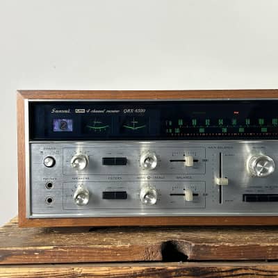 Sansui QRX-6500 Four Channel Receiver 1972-1973 - Silverface | Reverb
