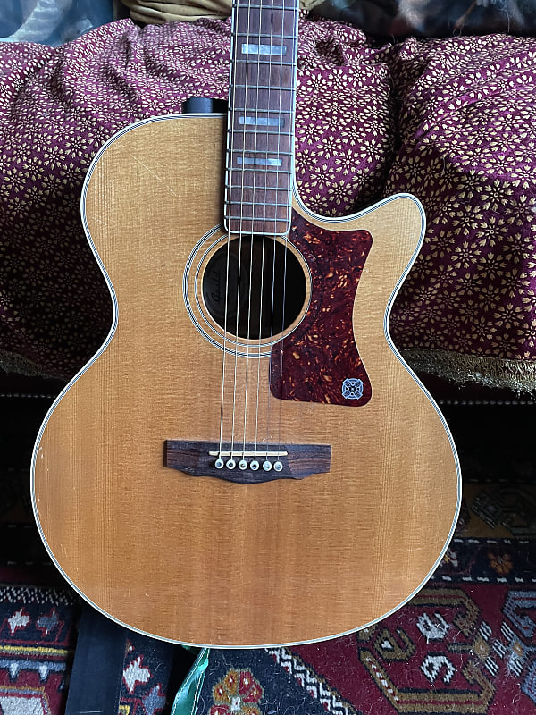Guild F47ce acoustic guitar | Reverb