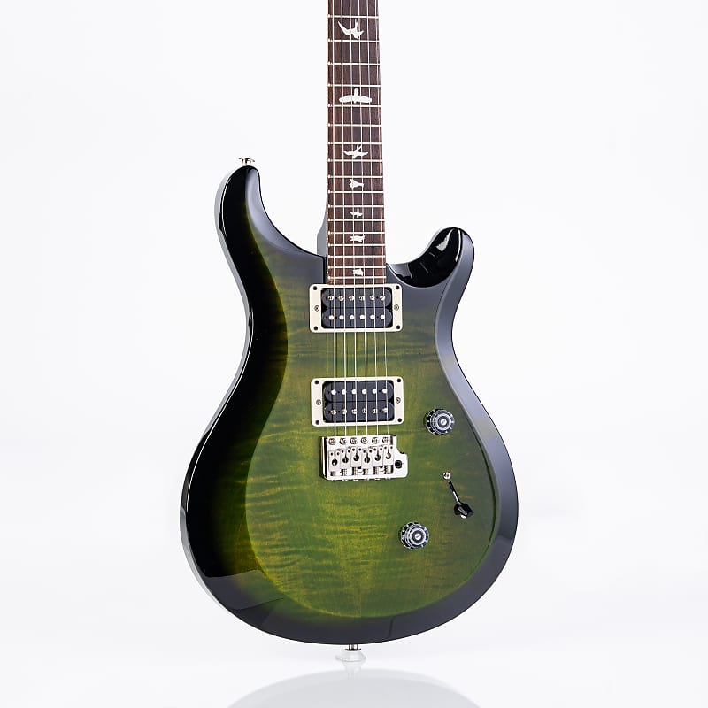 PRS S2 Custom 24 Emerald Green Burst W/ Black Wrap | Reverb