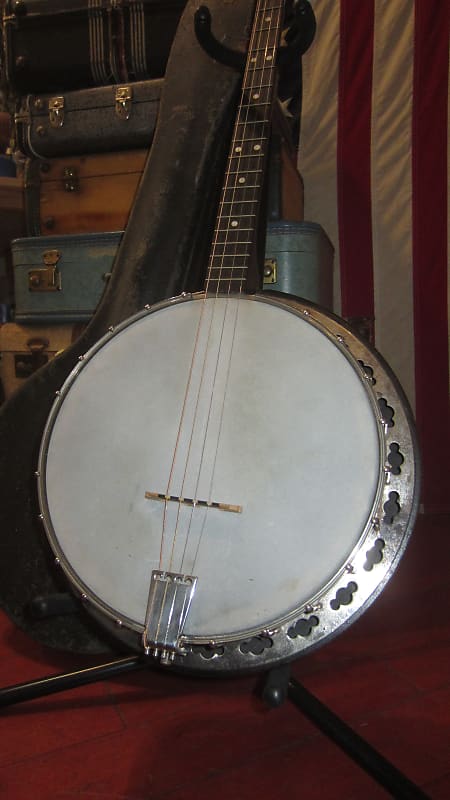 Vintage 1930's Slingerland May-Bell Tenor Banjo | Reverb