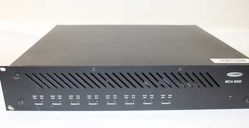 Biamp MCA 8050 Multi Channel Amplifier - Tested - Local Pick | Reverb