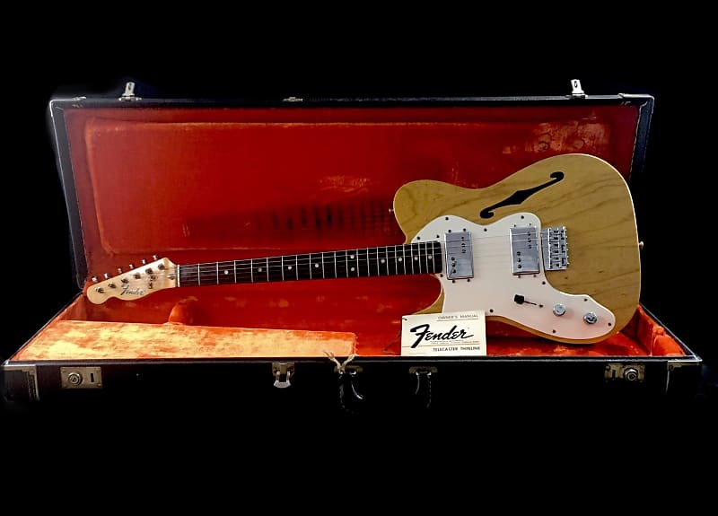 LEFTY! Vintage 1972 Fender Telecaster Thinline | Reverb Ireland