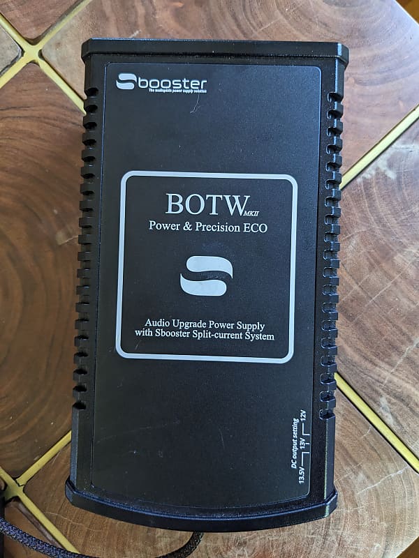 Sbooster BOTW MK2 - Linear Power Supply 12VDC, 13VDC, 13.5VDC | Reverb