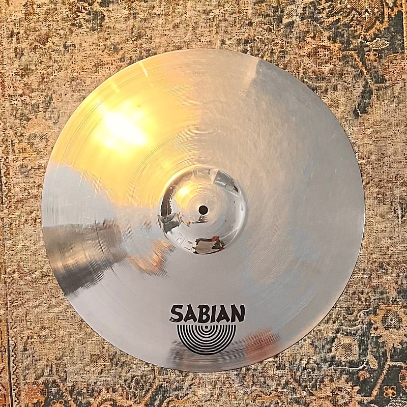 VIDEO! Unique Sabian Prototype Low Bell Semi-Dry Brilliant | Reverb