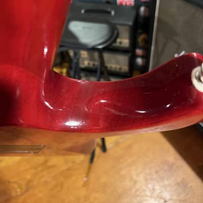 Fender Special Edition Showmaster FA SSS Cherry Sunburst 2004 | Reverb