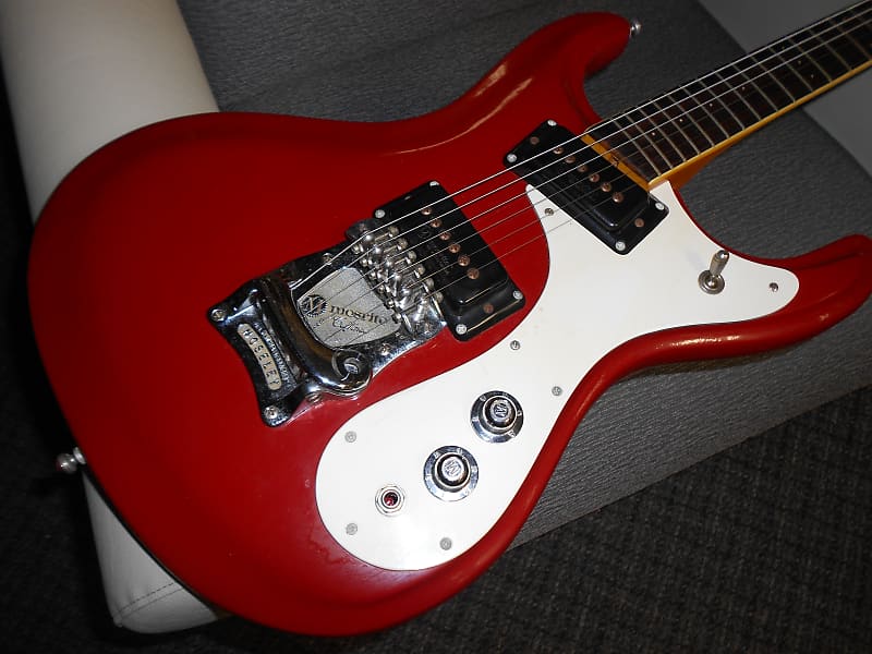 Mosrite Mark l circa 1967 - Red | Reverb