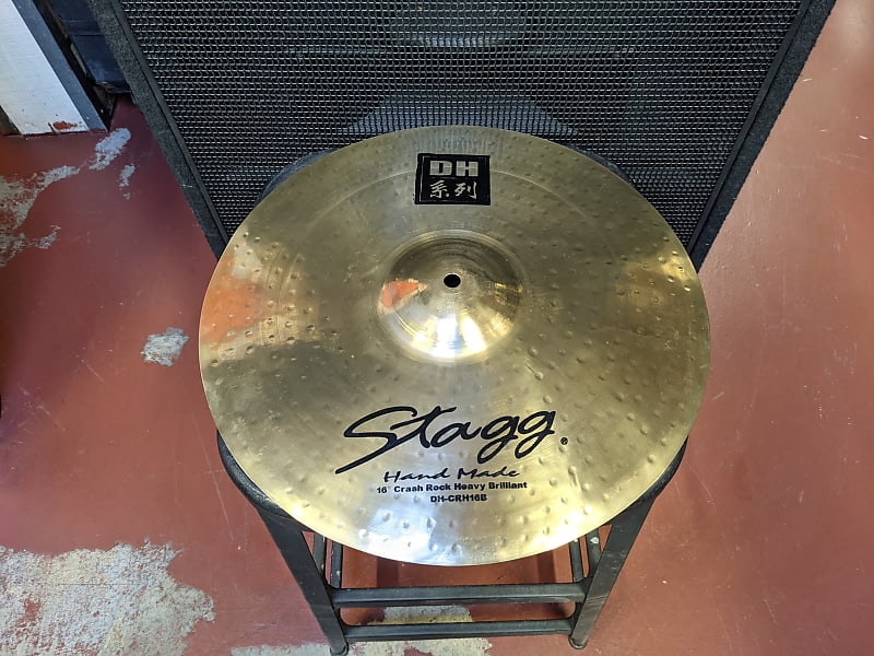 NEW! High Quality Stagg 16" DH Heavy Rock Crash Cymbal - Loud | Reverb