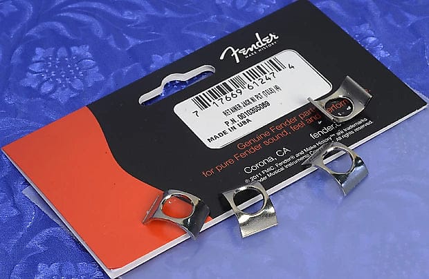 Fender Tele Retainer For Telecaster Input Jack Cup X4, | Reverb