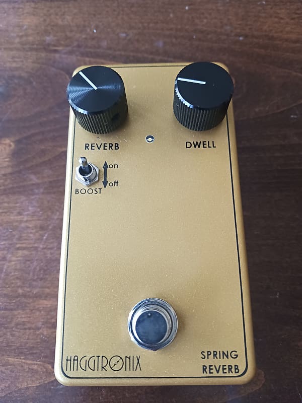 Haggtronix Spring Reverb 2023 - Gold | Reverb