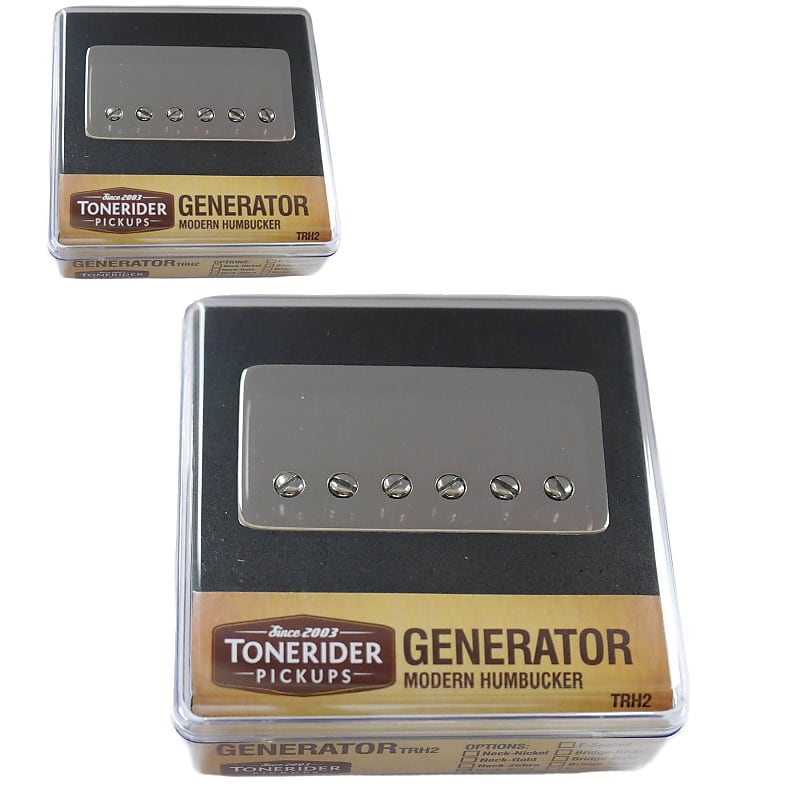 Tonerider Generator Neck and Bridge Set - Nickel | Reverb