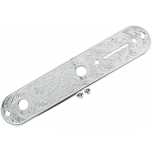 Control Plate - Gotoh, for Telecaster, Artistic Engraved | Reverb