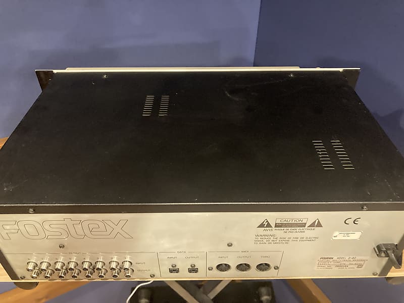 Fostex D-80 Professional 8 Channel Digital Multitrack HDD | Reverb