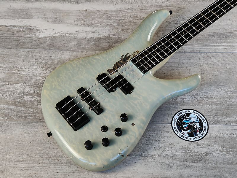 1990's ESP Japan (Pro Ceed) Custom Order Bass (Transparent | Reverb UK